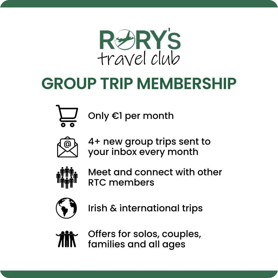 Group Trip Annual Subscription – Rory's Travel Club