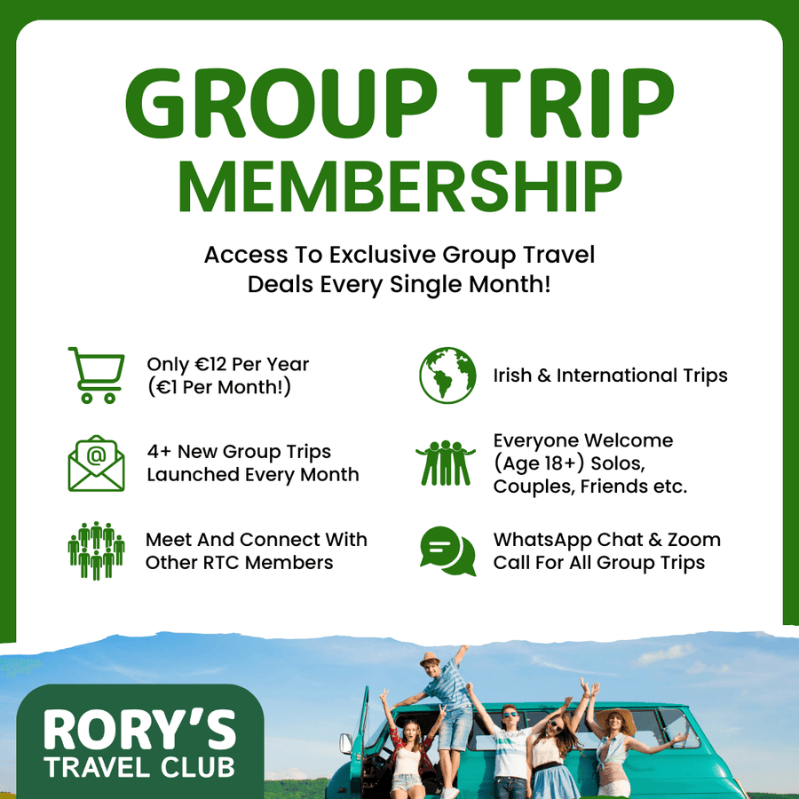 Group Trip Annual Subscription – Rory's Travel Club